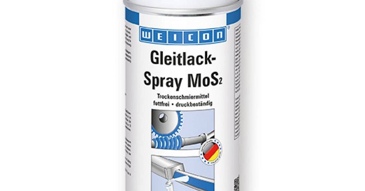 WEICON Anti-Friction Spray MoS2 - Bondis BV
